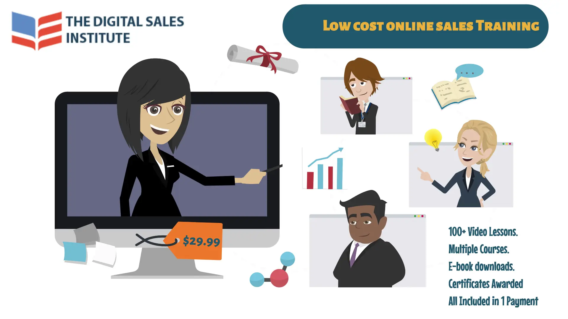 Online Sales Training Courses Plus Free Sales Lessons
